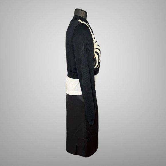 Hermes | Jackets & Coats | Hermes Beautiful Screen Printed Silk Fashion ...